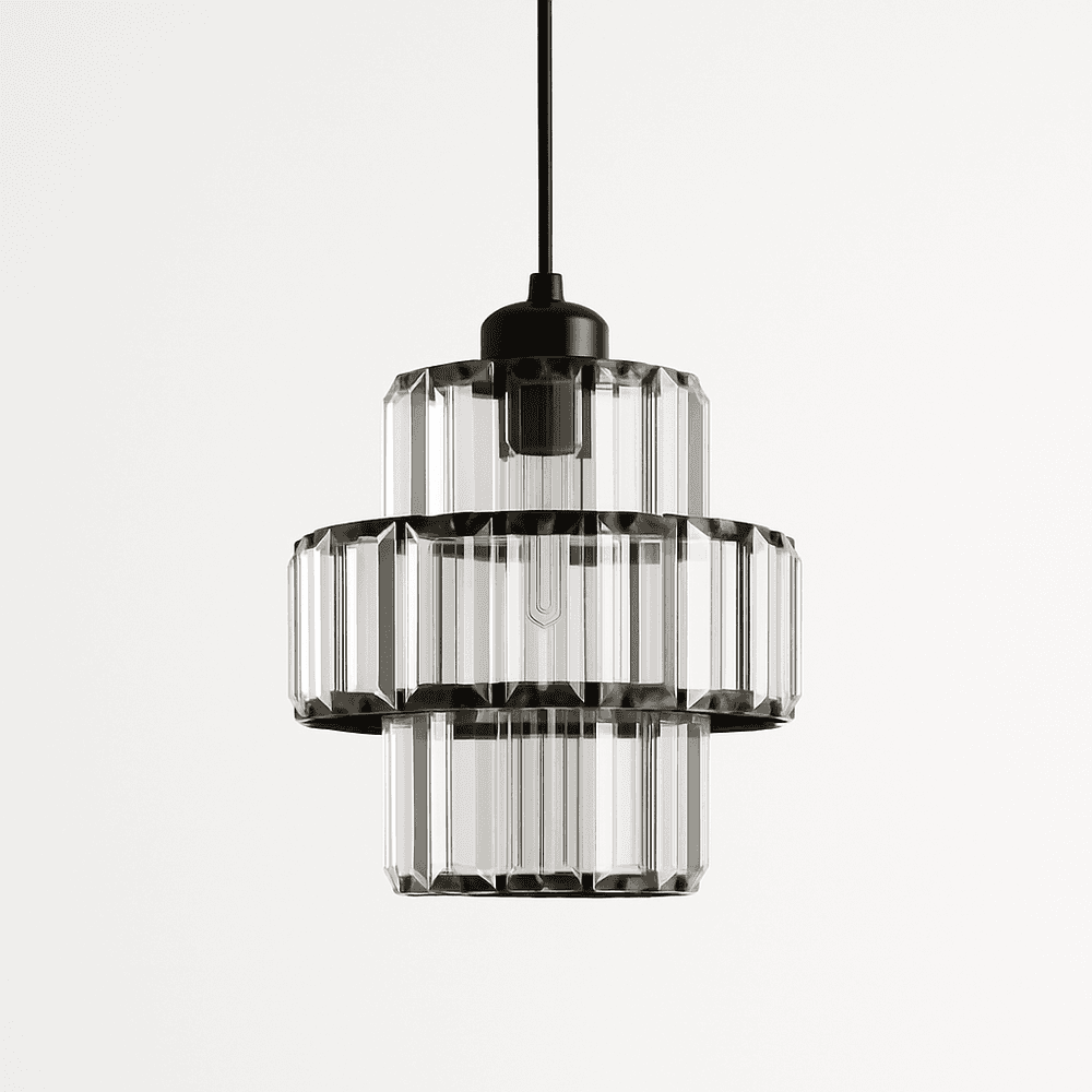 Charagh Pendant Light – Modern K9 Crystal LED Chandelier – Residence Supply