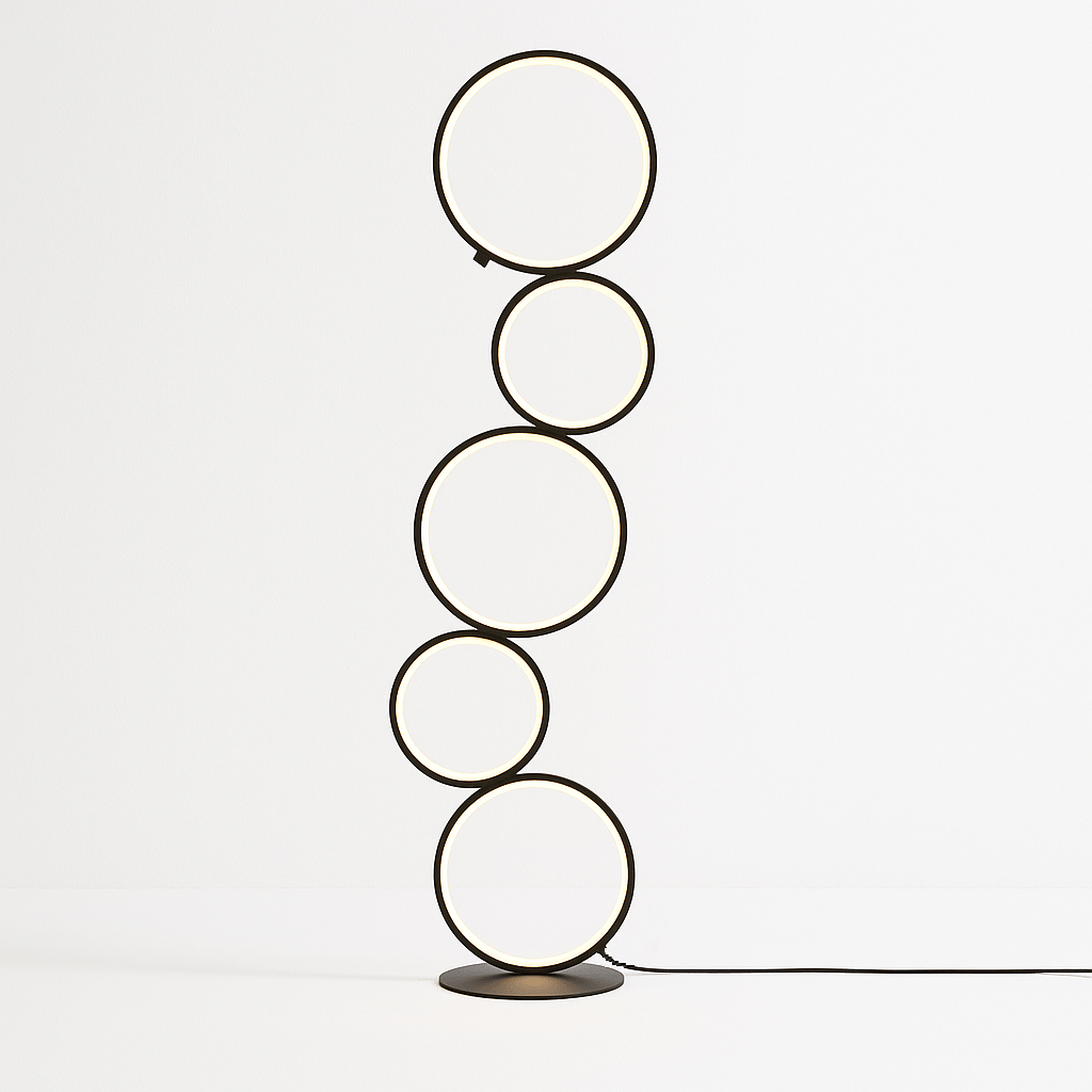 Ring Stack Floor Lamp Residence Supply