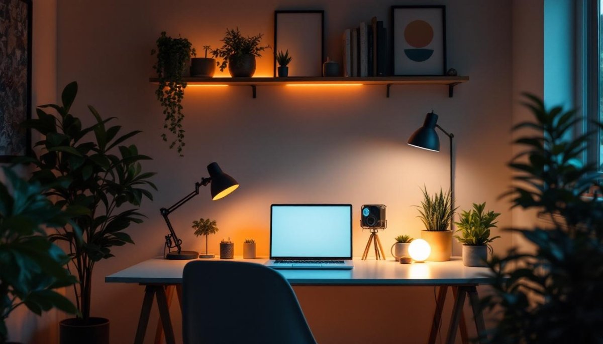 Enhance Productivity: Ambient Lighting for Home Offices – Residence Supply