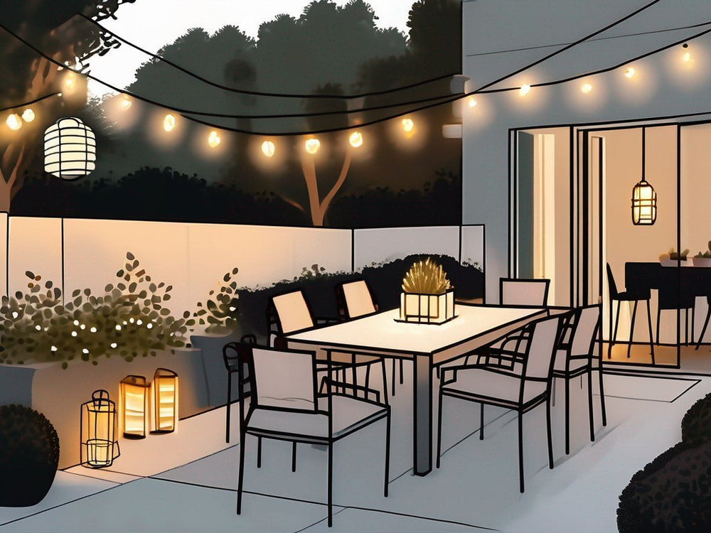 How to Create the Perfect Outdoor Ambiance with LED Lights – Residence ...