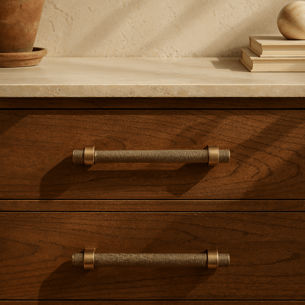 Cabinet Pull Bars | Brass, Leather, Crystal & More | Residence Supply