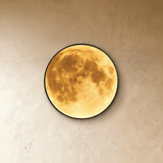 Astro Moon Wall Lamp Illuminated Art – Residence Supply