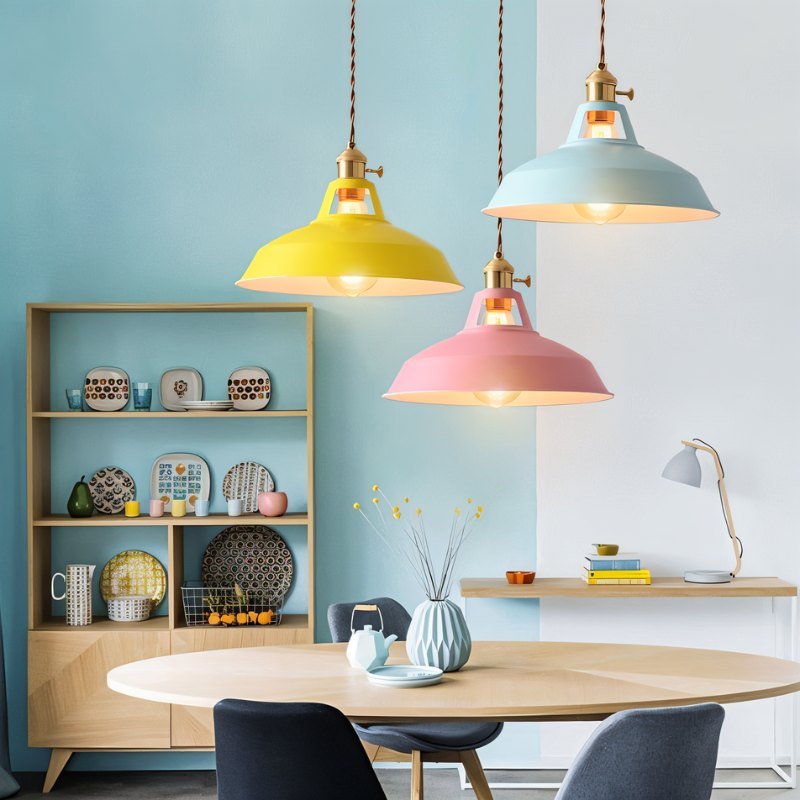 Color Block Shade Pendant Light – Residence Supply