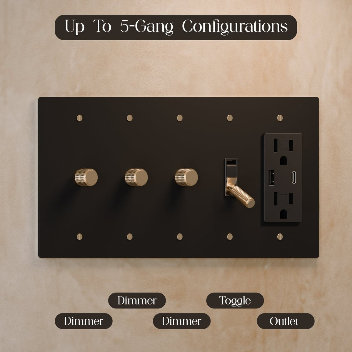 Custom Brass Light Switch (Build Your Own) — Residence Supply