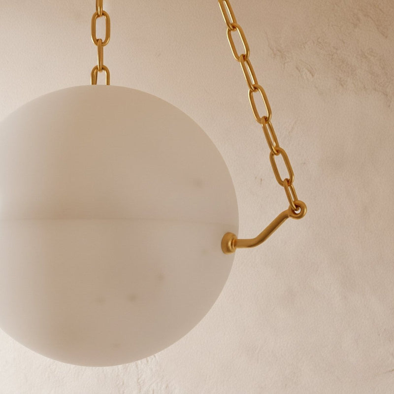 Globus Alabaster Pendant Light – Residence Supply