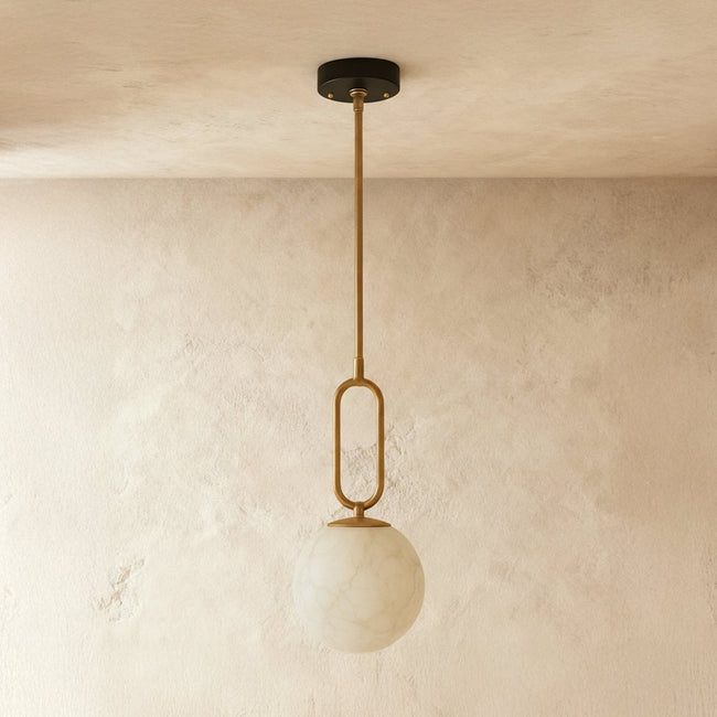 Alabaster Pendant Light – Nature-Inspired Teardrop Design. – Residence ...