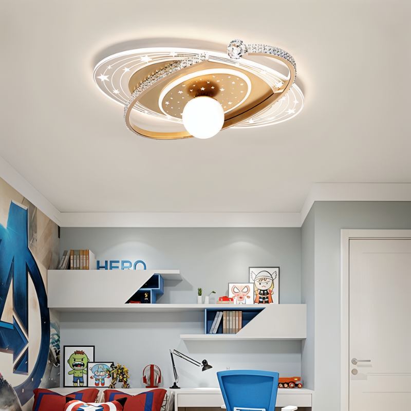 Lyra Ceiling Light - Elegant Starry Crystal Design – Residence Supply
