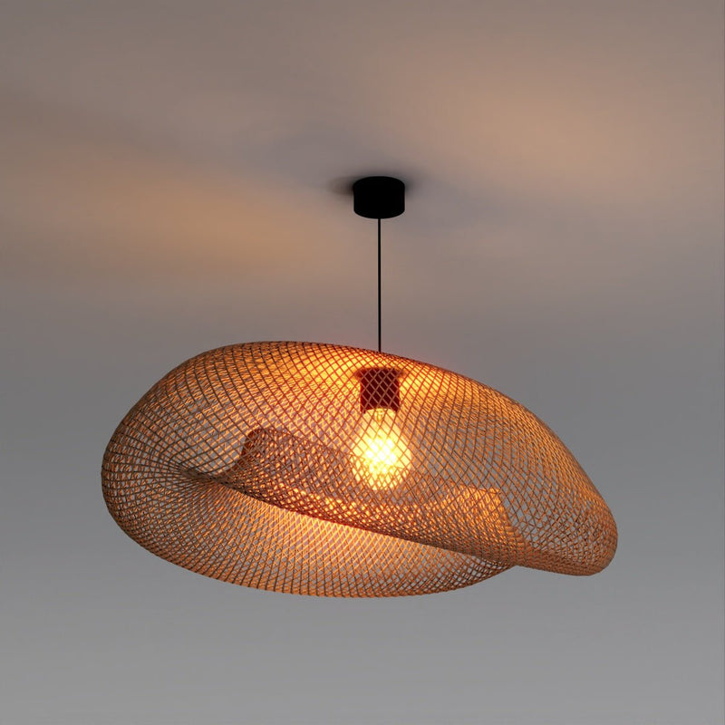 Nest Rattan Pendant Light – Earthy Elegance for Any Room – Residence Supply