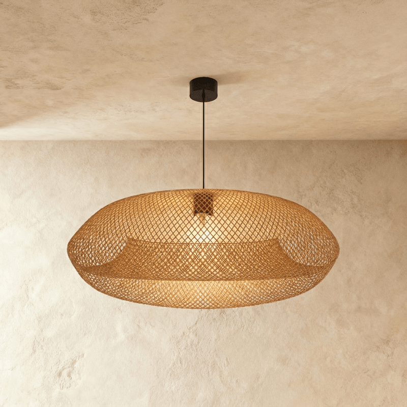 Nest Rattan Pendant Light – Earthy Elegance for Any Room – Residence Supply