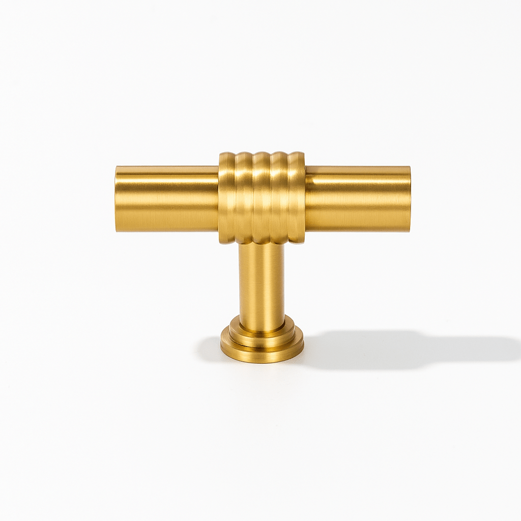Onich Knob and Pull Bar – Brass Cabinet Hardware. – Residence Supply