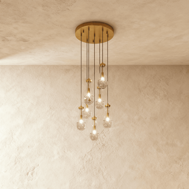 Pulcher Glass Tears Chandelier – Residence Supply