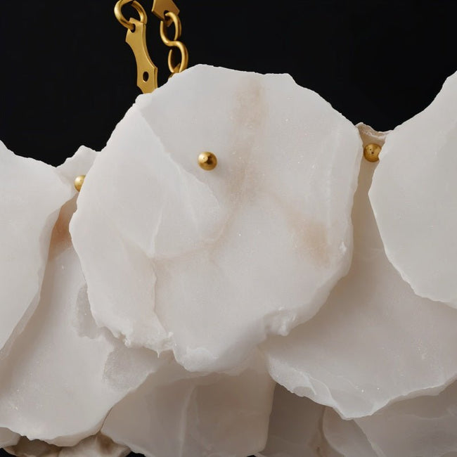 Shatkon Alabaster Chandelier Light – Residence Supply