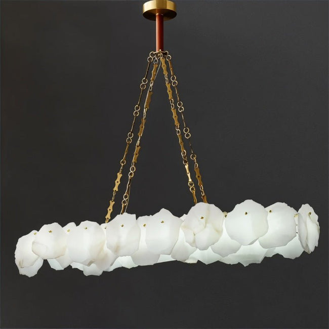Shatkon Alabaster Chandelier Light – Residence Supply