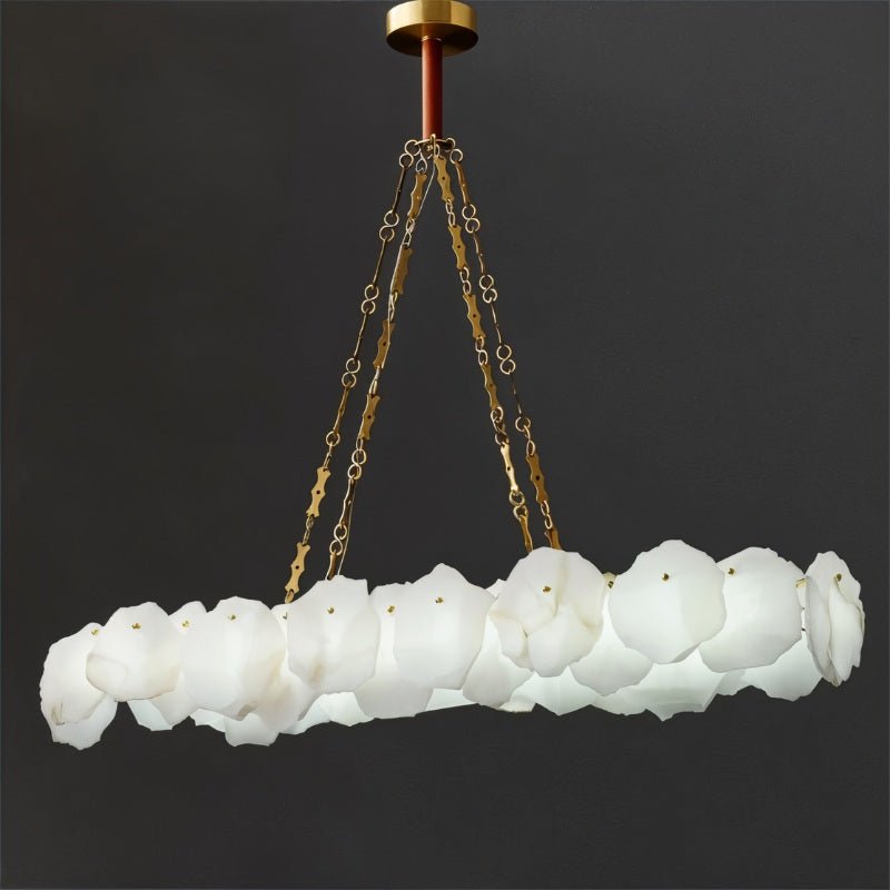Shatkon Alabaster Chandelier Light – Residence Supply