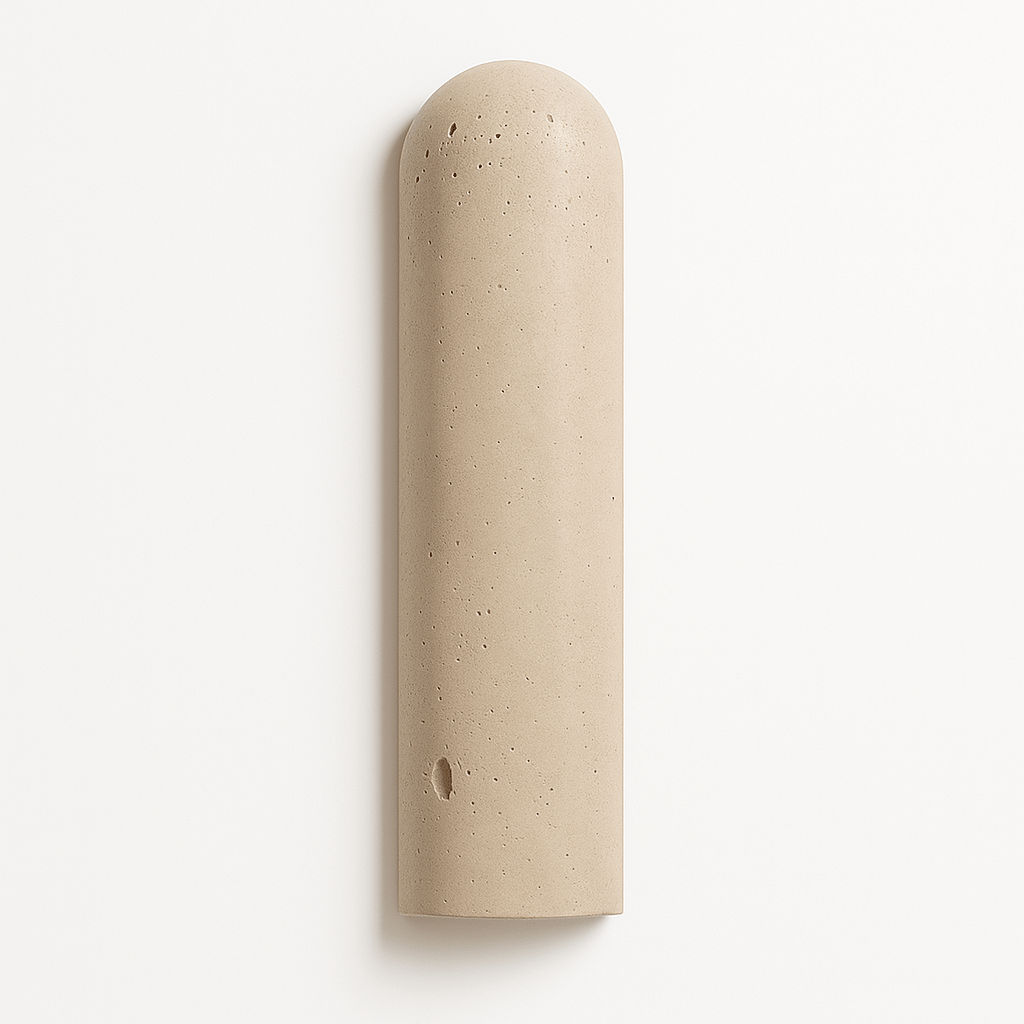 Solon Travertine Wall Lamp - Elegant Travertine Light Fixture ...